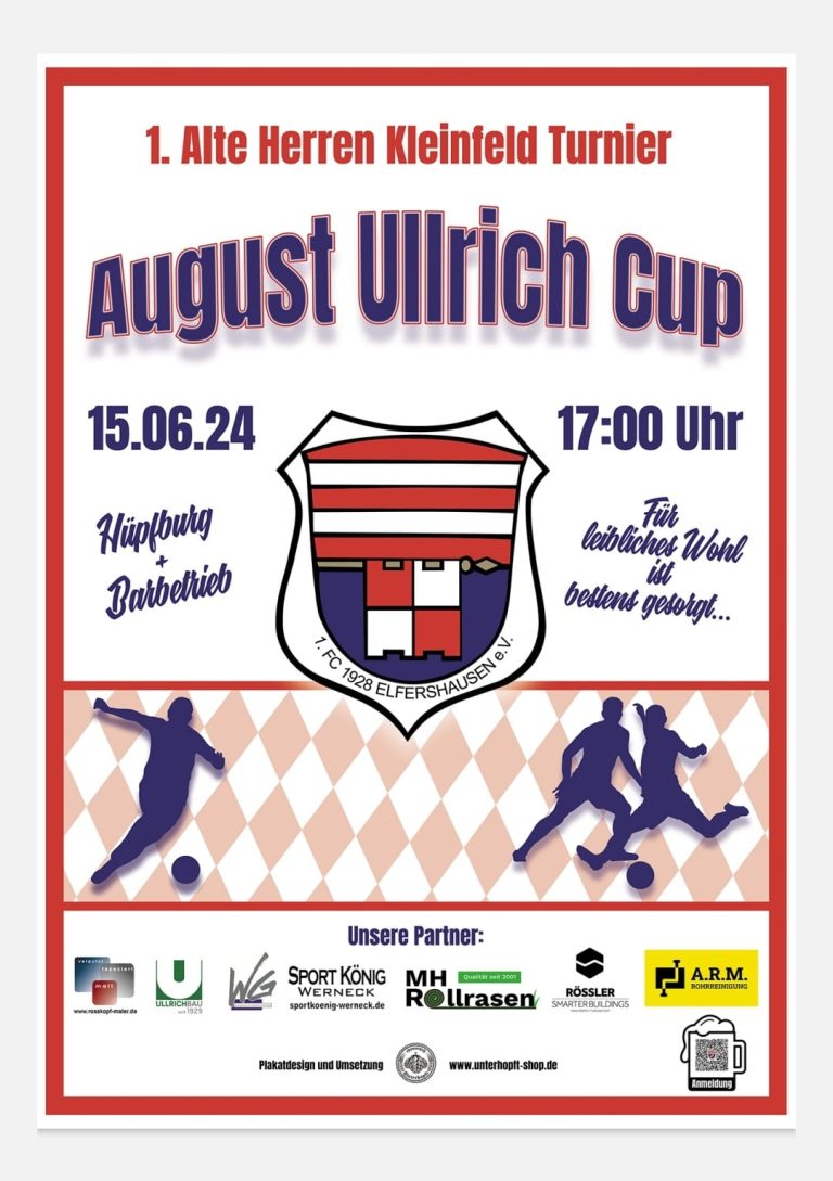August-Ullrich-Cup der Alten Herren am 15.06.2024 - 1. FC 1928 ...